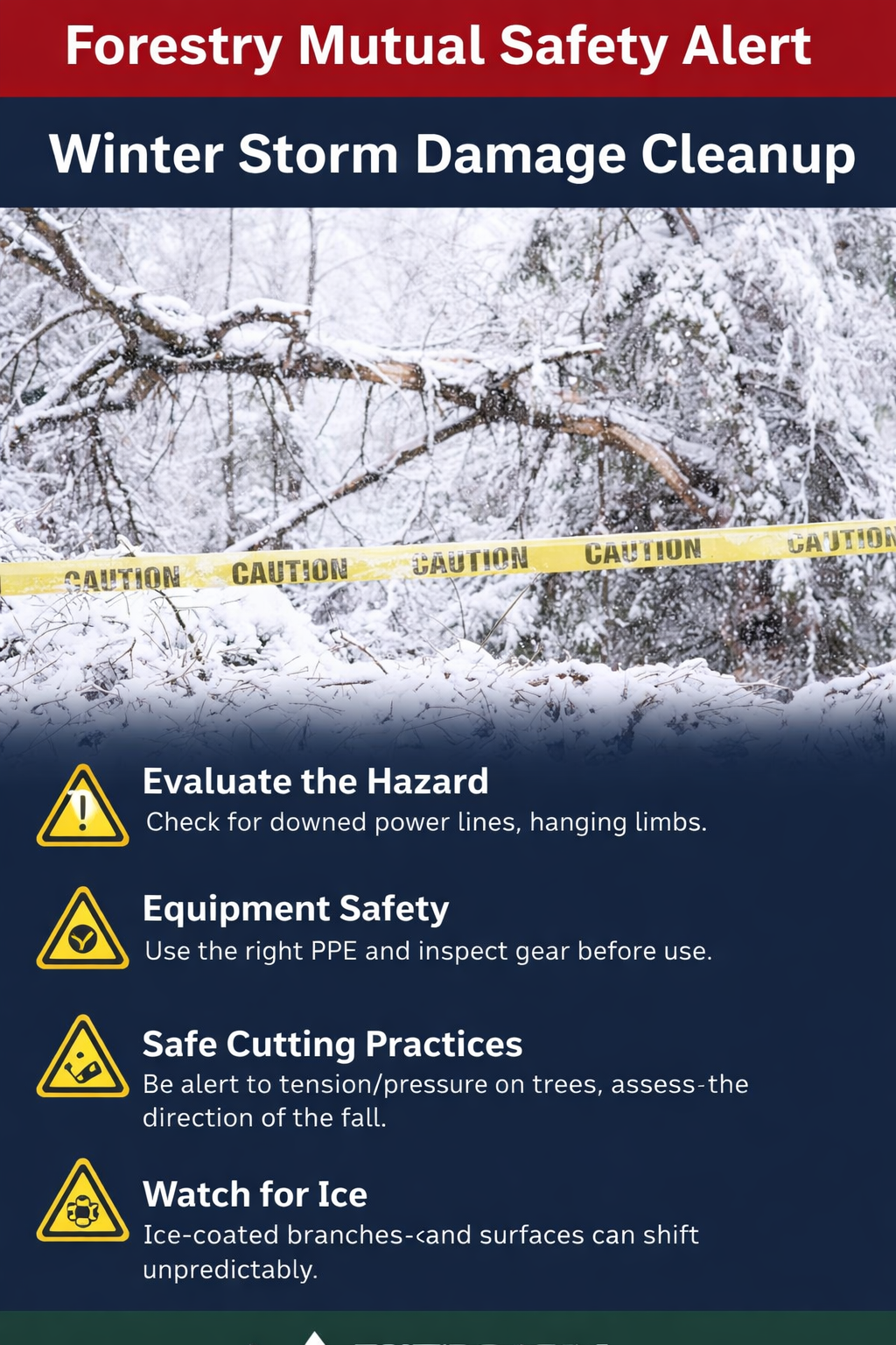 Forestry Mutual Safety Alert - Storm Damage